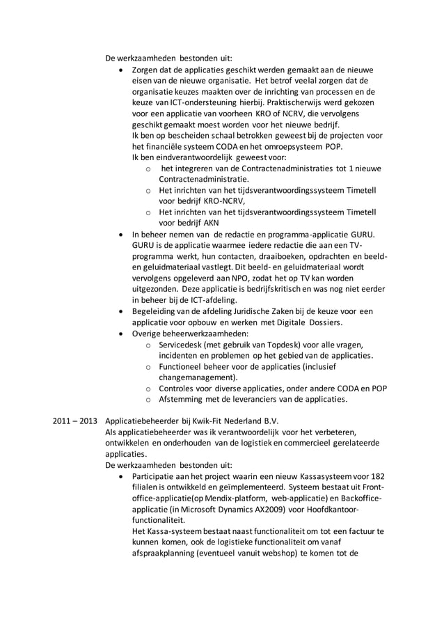 Curriculum Vitae Ada Schmitjes | DOCX