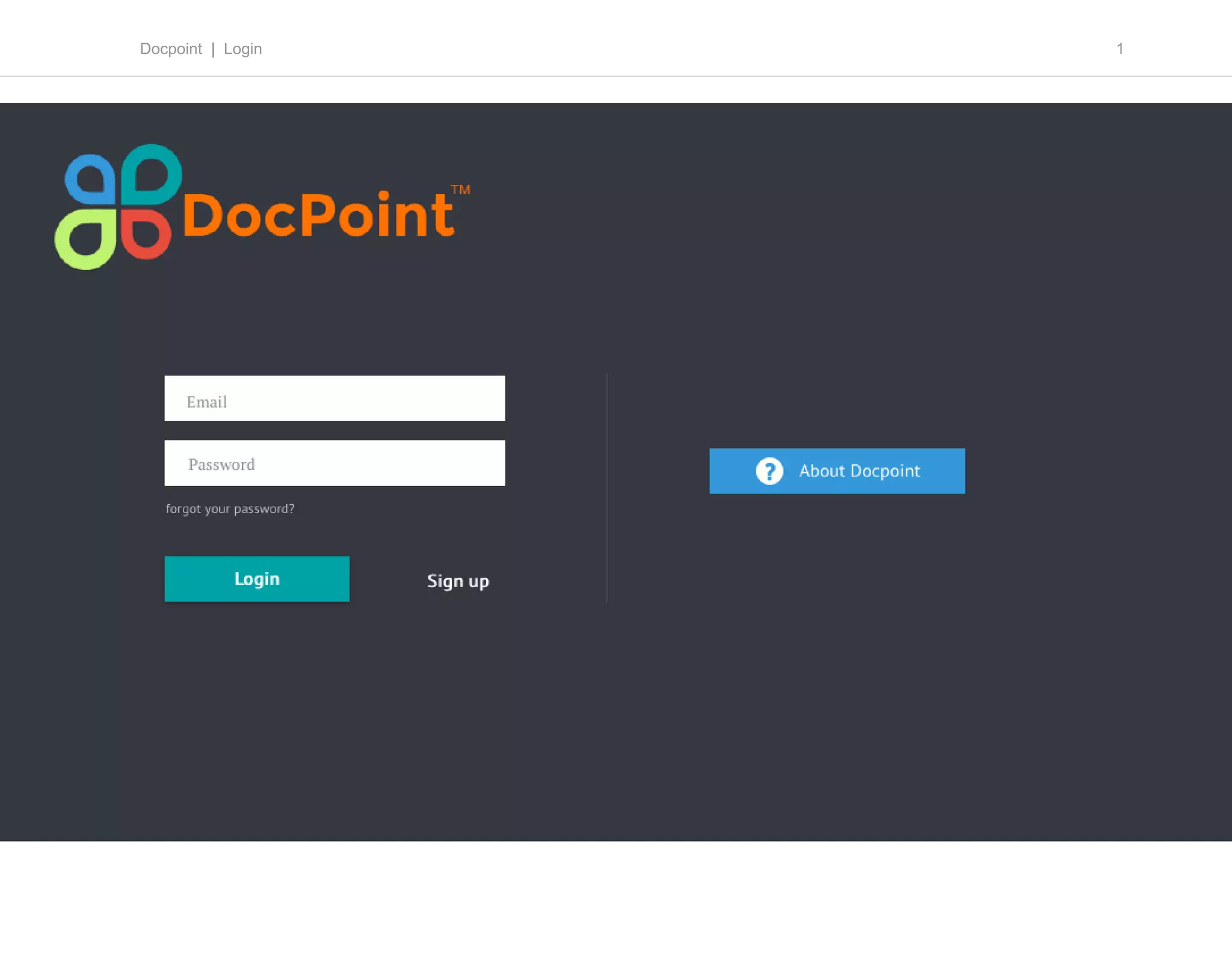 Docpoint UI_UX | PDF