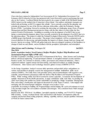 William Brush Professional Resume January 2017 | PDF