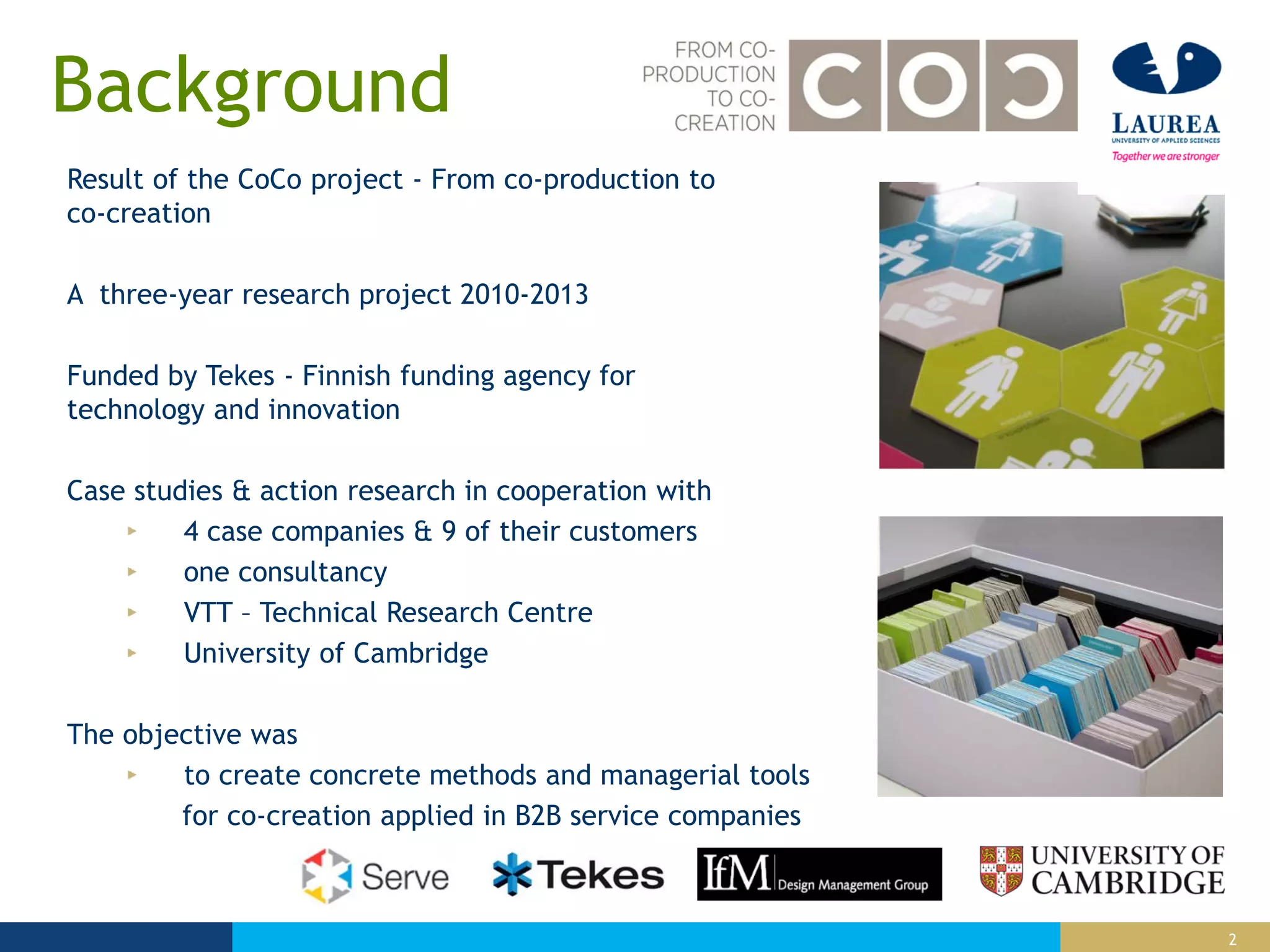 CoCo Tool Kit general introduction 10-2015 | PPT