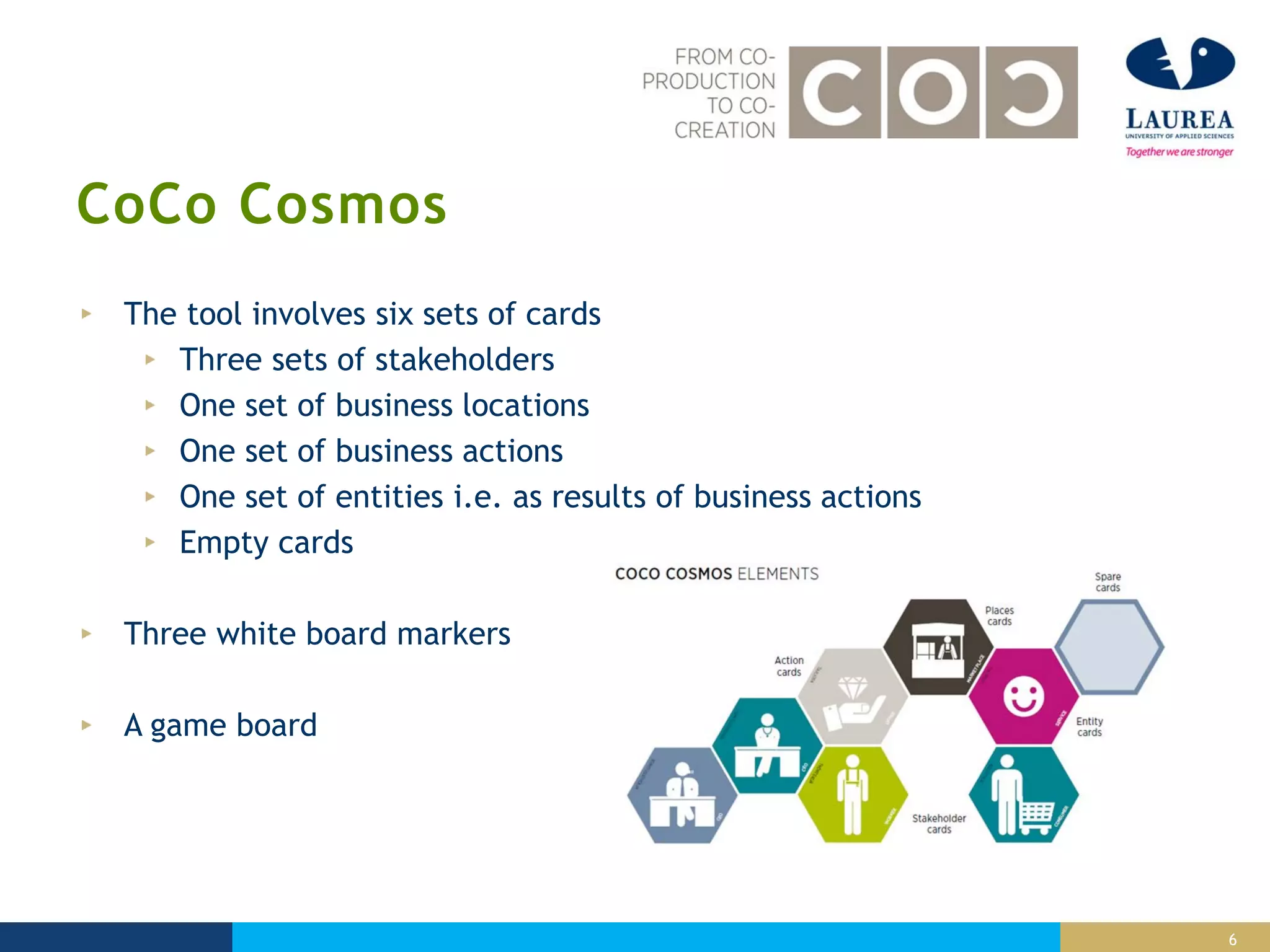 CoCo Tool Kit general introduction 10-2015 | PPT