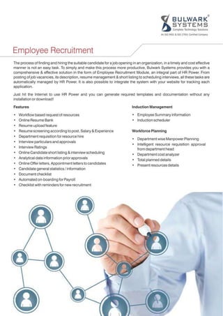 HR Power Brochure | PDF