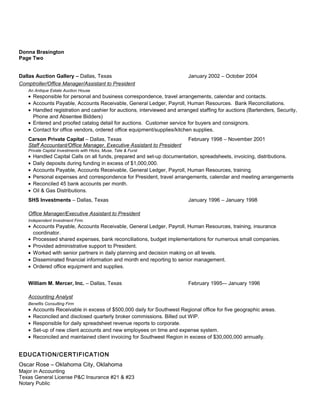 DB Resume 071216 | PDF
