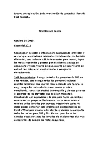 Curriculum- Miguel Carrillo | DOCX