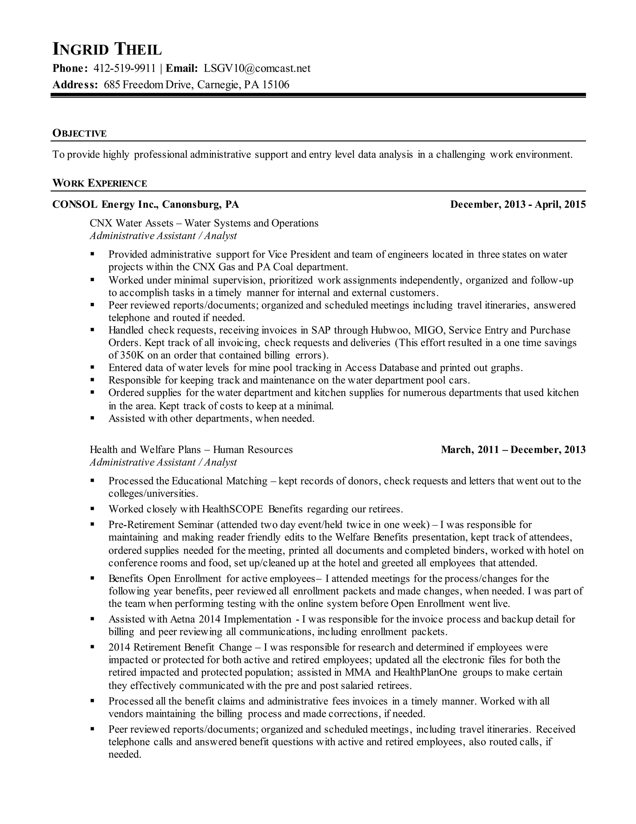 Ingrid's resume 5-2015 | DOCX