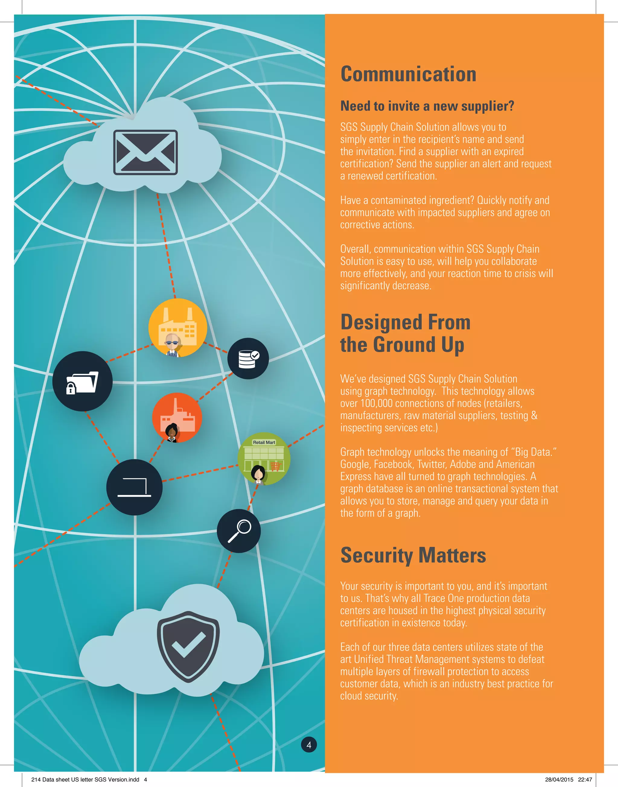 SGS Supply Chain Solution Data Sheet | PDF
