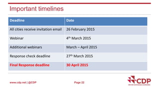 CDP Cities How to Participate Webinar | PPT