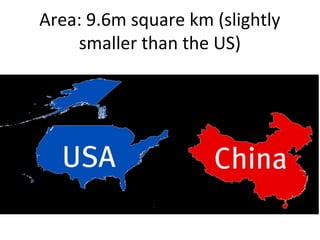 8 facts about china | PPT