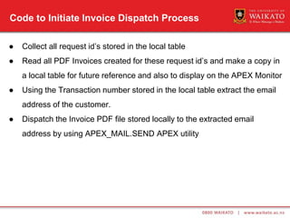 Email AR Invoices to Customers | PPTX