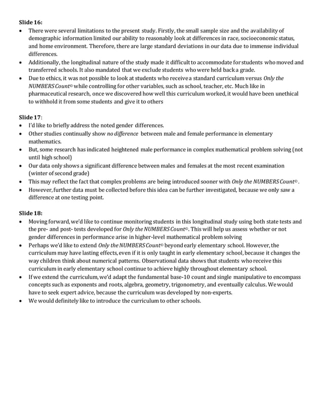 thesis talk transcript | PDF