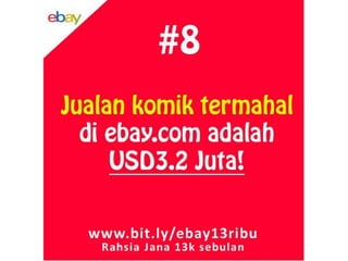 8 fakta menarik tentang perniagaan ebay yang lumayan secara sambilan ...