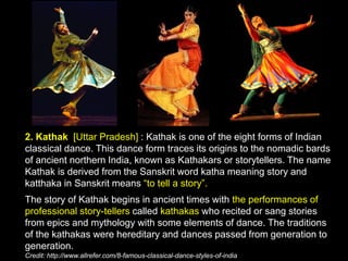 8 famous classical dance styles of india slide share-net | PDF