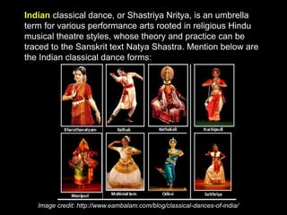 8 famous classical dance styles of india slide share-net | PDF
