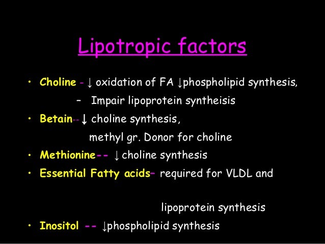 8 fatty liver and lipotropic factors