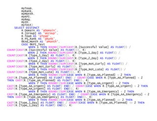Examples of Functions, Stored Procs, Queries | DOCX