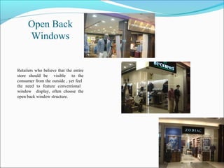 Presentation, of V.M -Analysis of Window Display and Store Front | PPT
