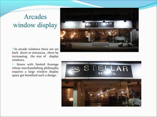 Presentation, of V.M -Analysis of Window Display and Store Front | PPT
