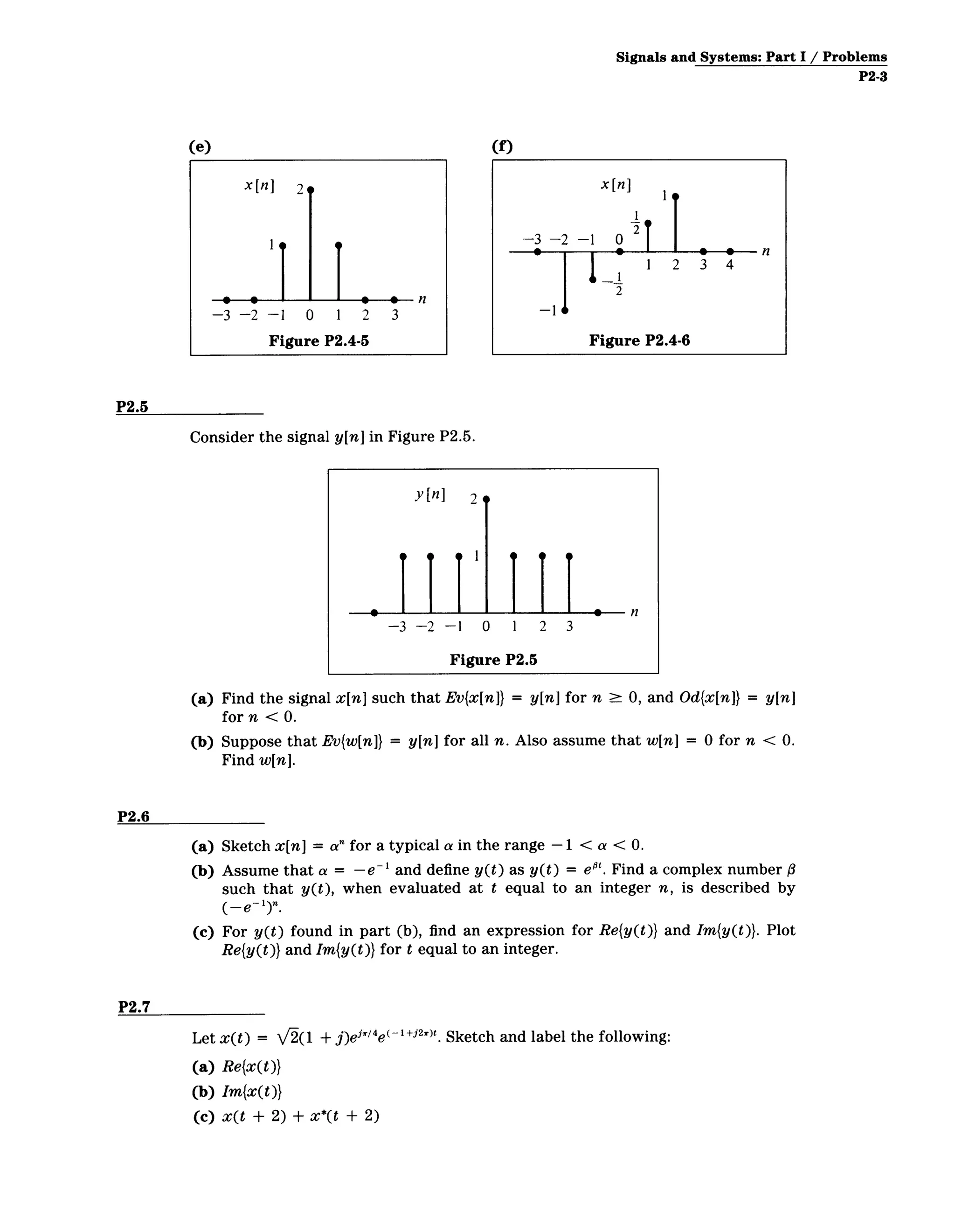 Signal and Systems part i | PDF