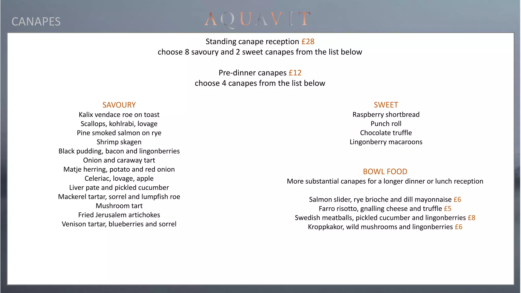 Event Presentation - Private Dining rooms | PDF