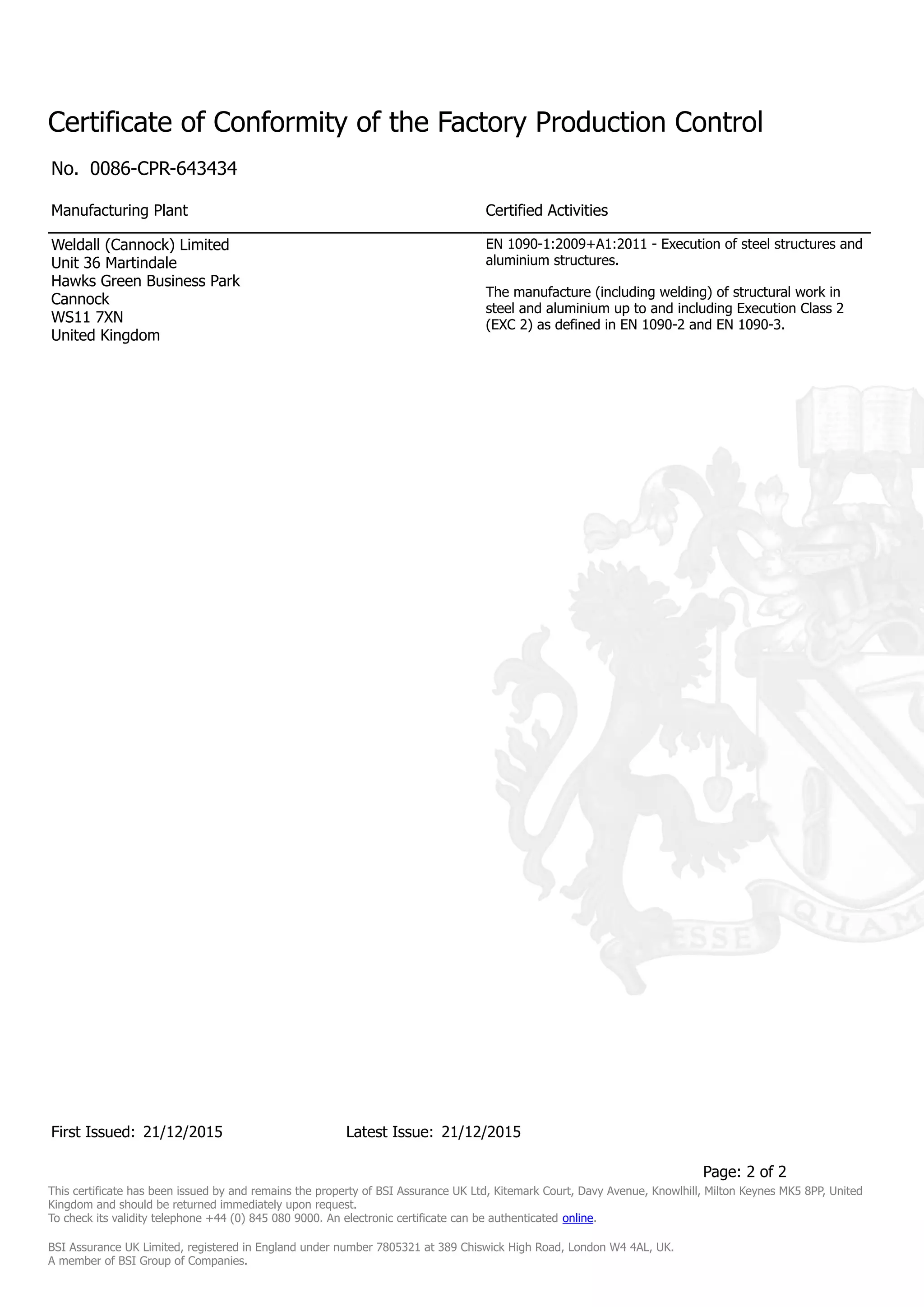 BSI Cert | PDF | Business | Business and Finance