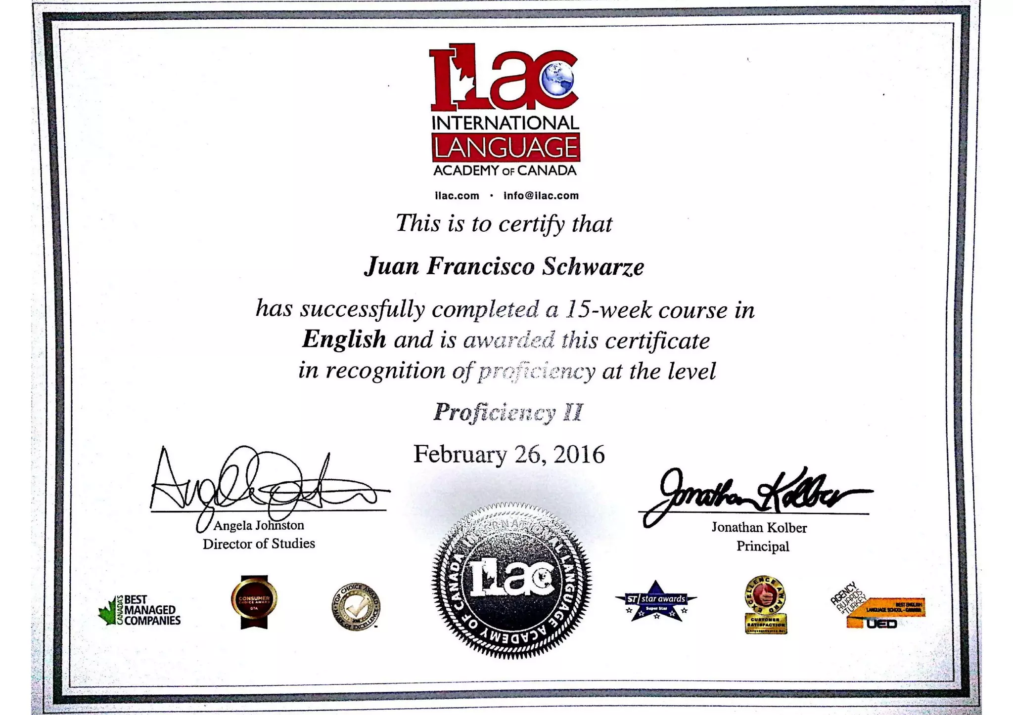 Certificate ILAC | PPT