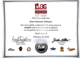 Certificate ILAC | PPT