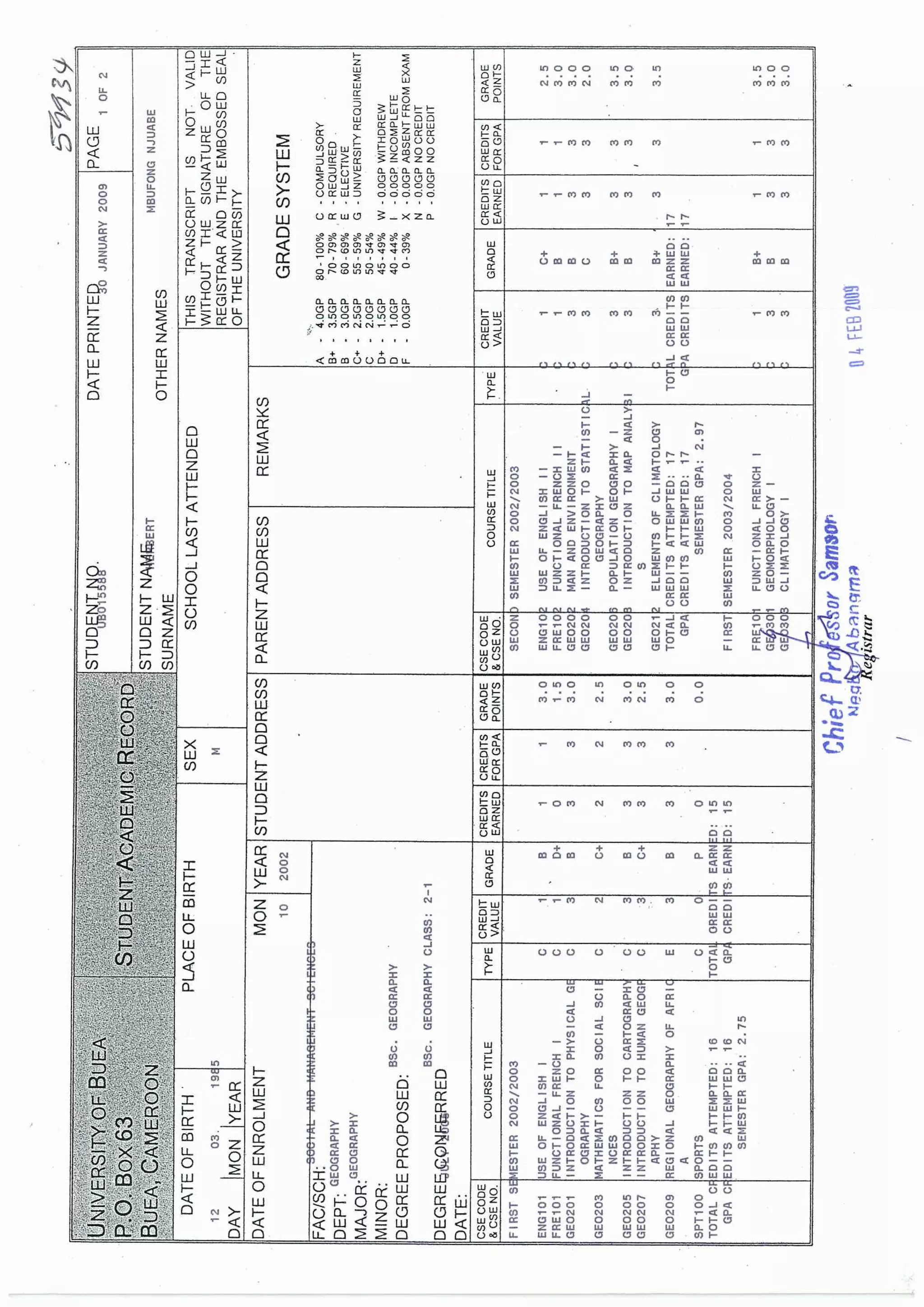 BSc_transcript | PDF