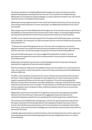 Maldonado feature | PDF