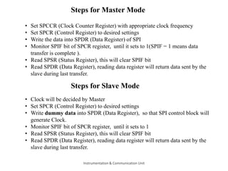 SPI Protocol in LPC2148 | PDF