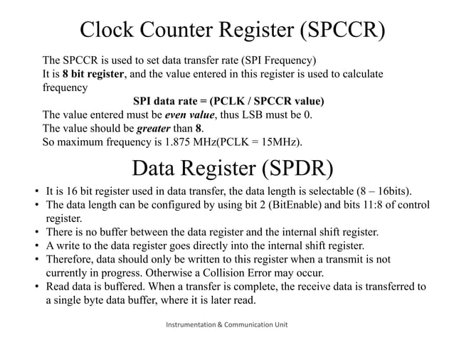 SPI Protocol in LPC2148 | PDF