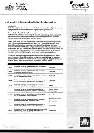 ANU Transcript | PDF