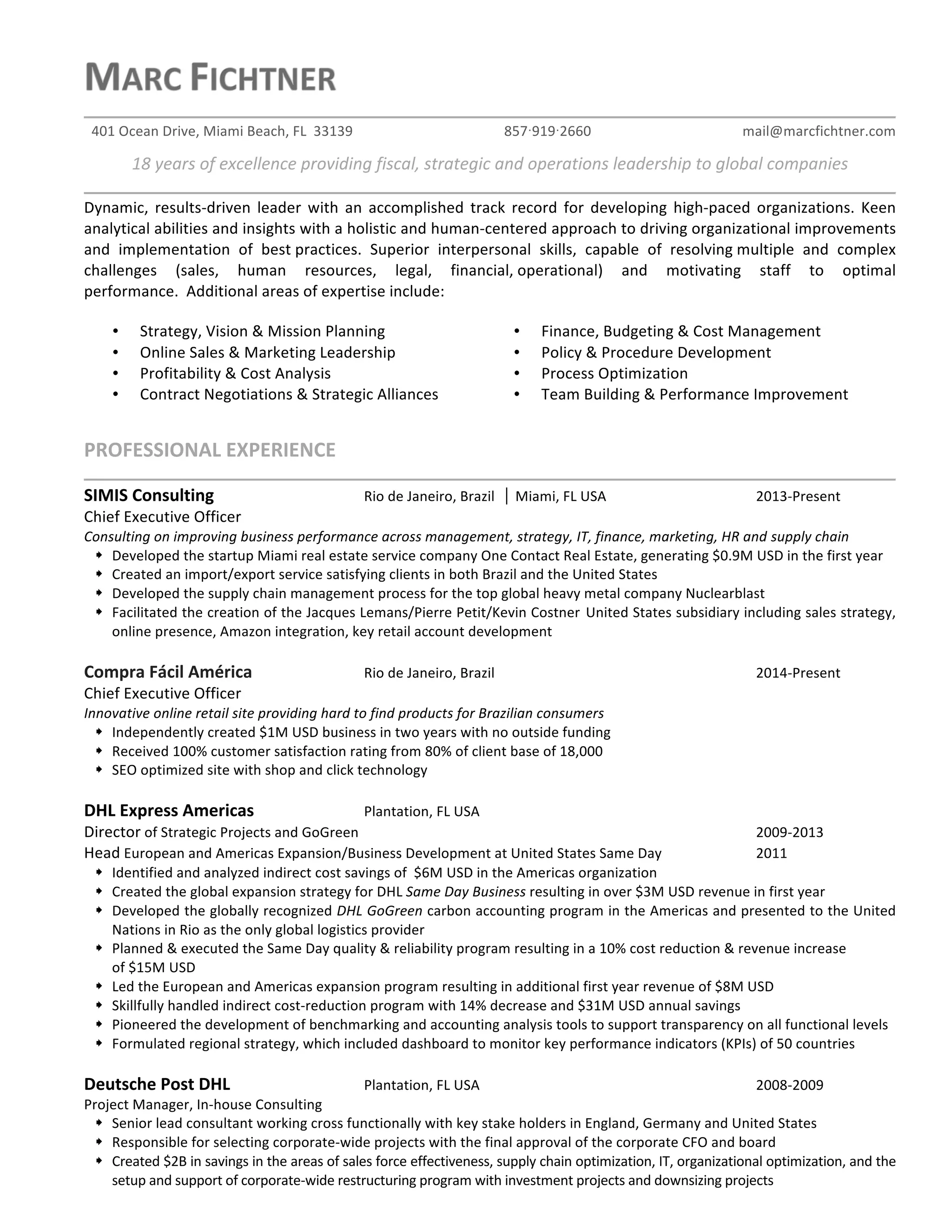 Marc Fichtner CV | PDF
