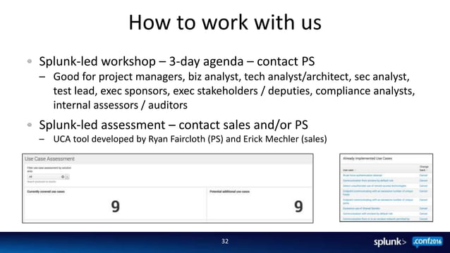 325838924-Splunk-Use-Case-Framework-Introduction-Session | PPT