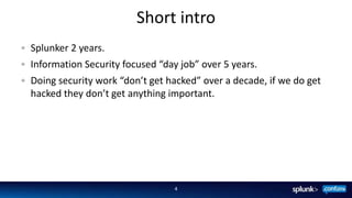 325838924-Splunk-Use-Case-Framework-Introduction-Session | PPT