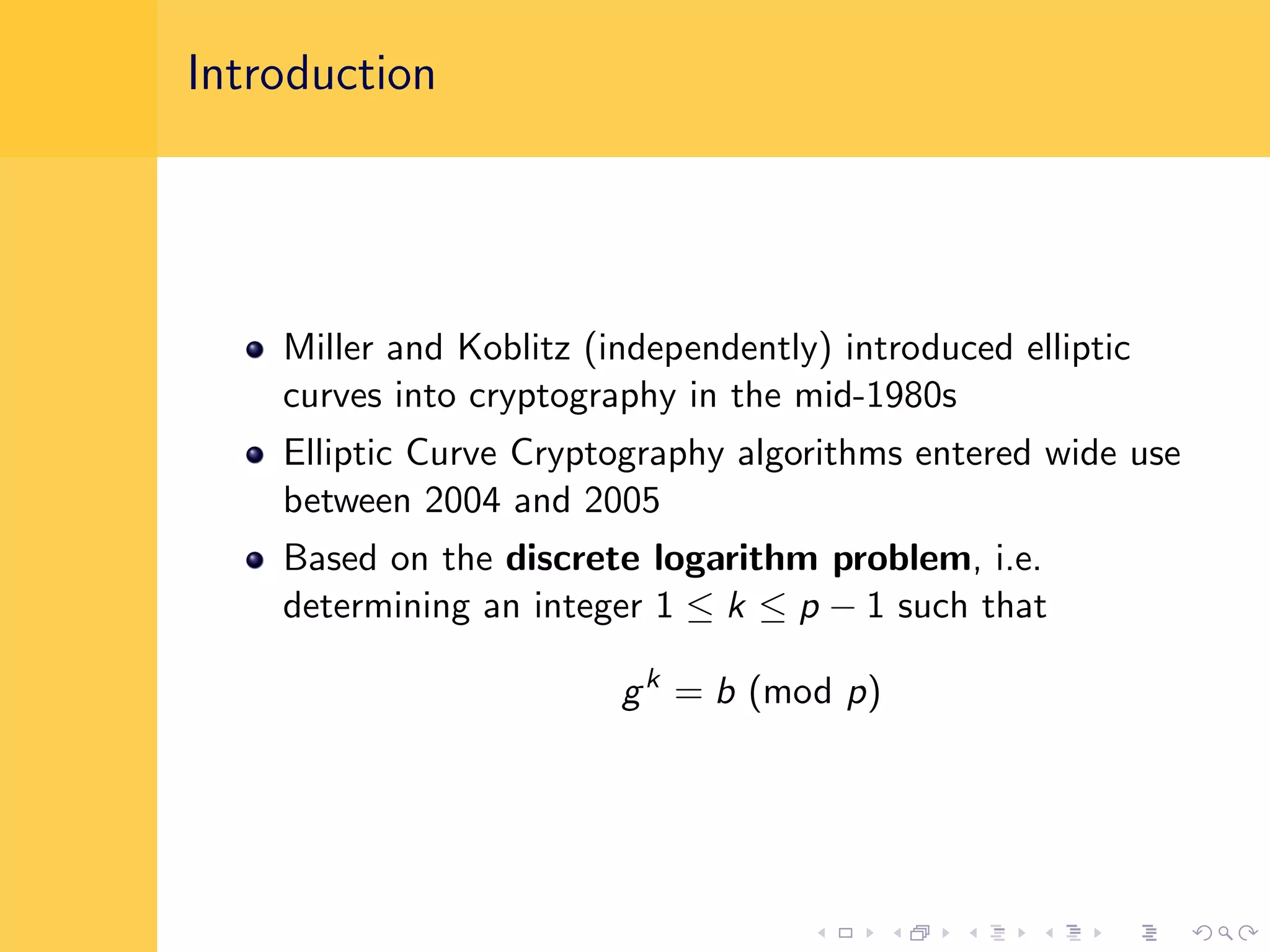Elliptic Curve Cryptography | PDF | Computing | Technology & Computing