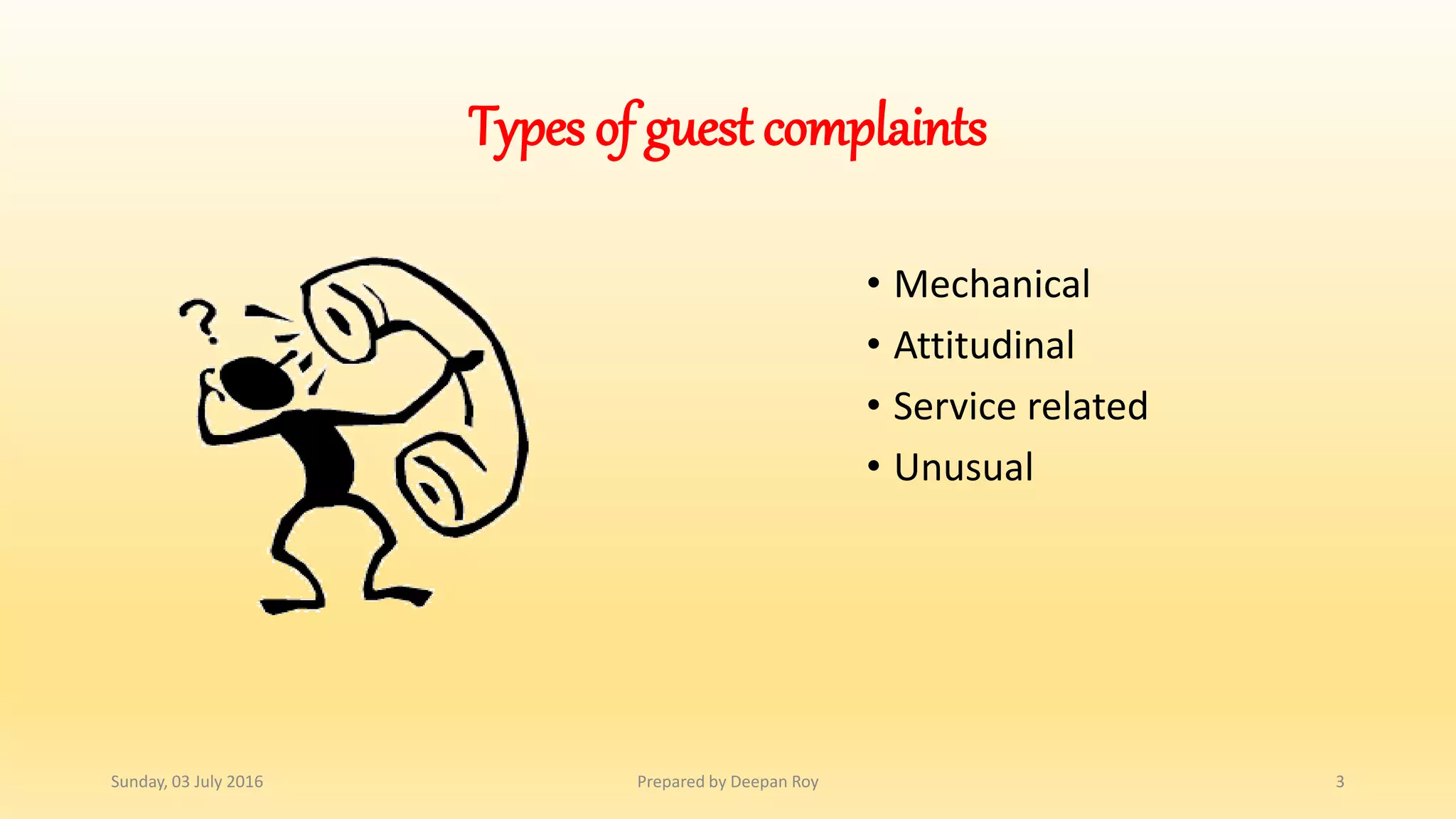 Handling Guest Complaints | PPTX
