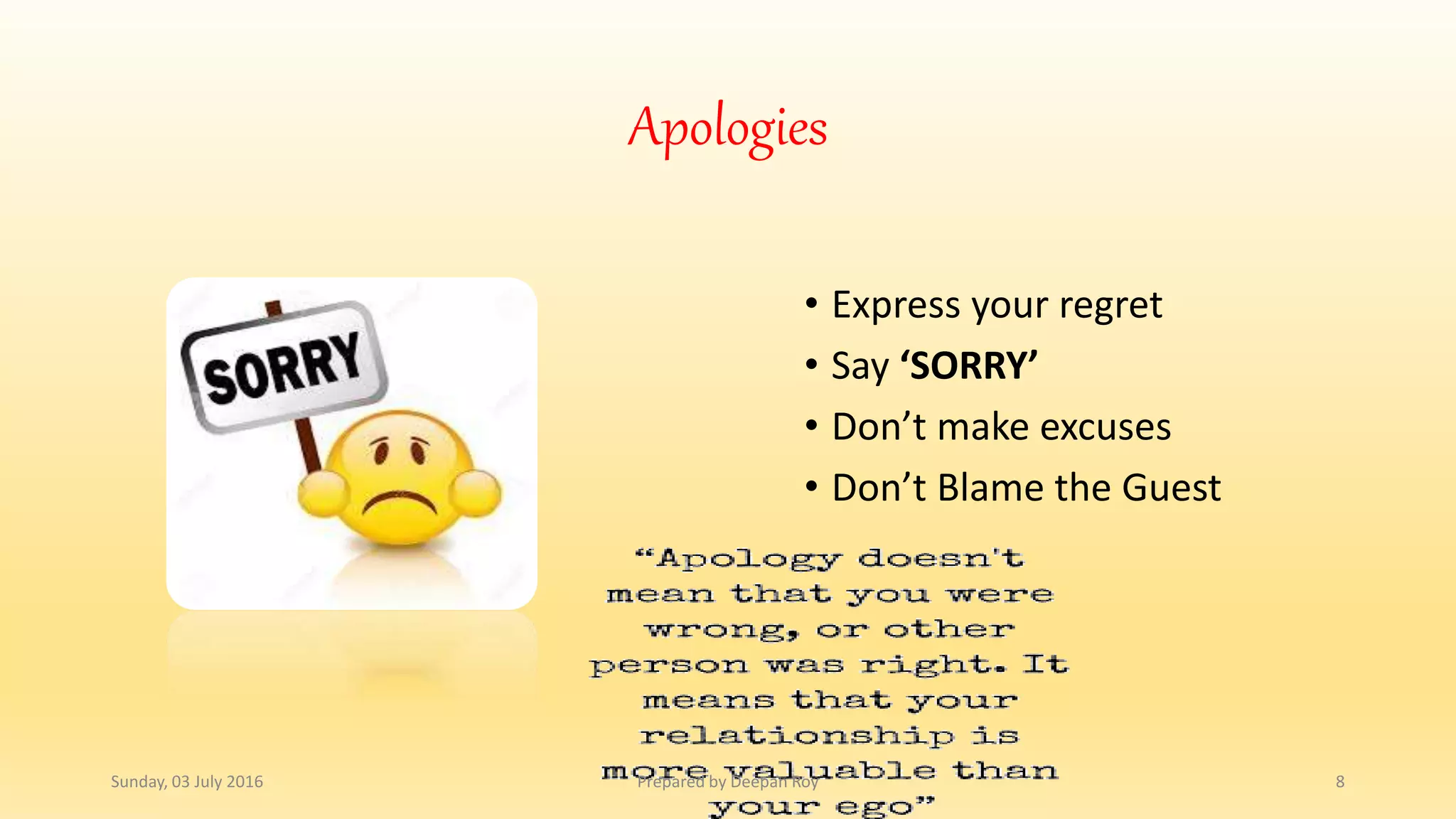 Handling Guest Complaints | PPTX