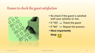 Handling Guest Complaints | PPTX
