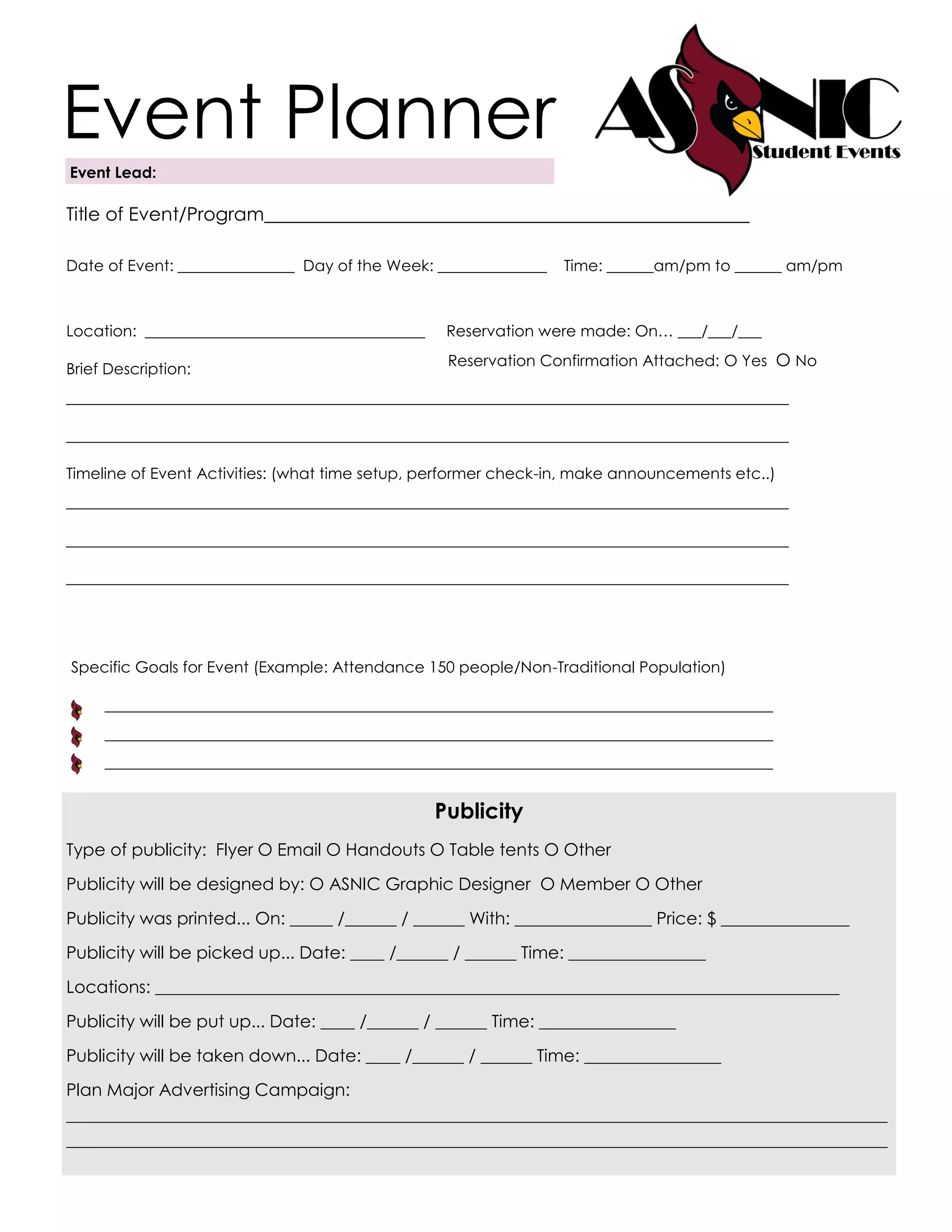 Event Planner (3) | PDF