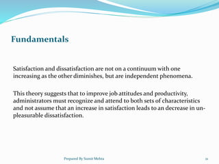 Maslow and Herzberg_Motivational Theory_SumitMehta | PPSX