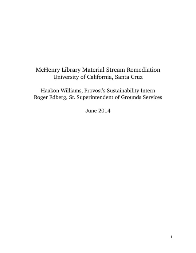 McHenry Material Stream Assessment Report | PDF