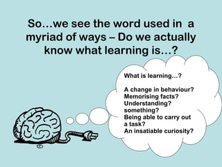 What is learning? | PPT