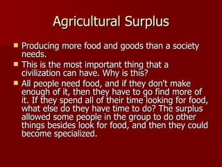 8 Features Of A Civilization | PPT
