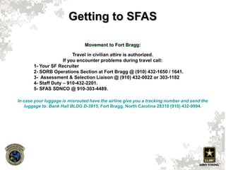 SFAS Outbrief (8 feb 2013) | PPTX | Foot Health | Diseases and Conditions