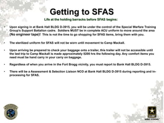 SFAS Outbrief (8 feb 2013) | PPTX | Foot Health | Diseases and Conditions