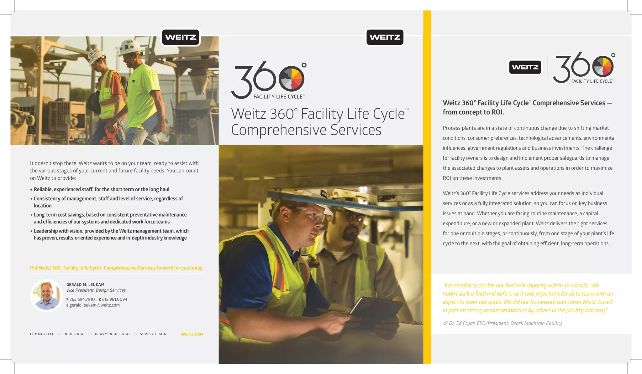 360 Facility Life Cycle-Weitz_Print | PPT