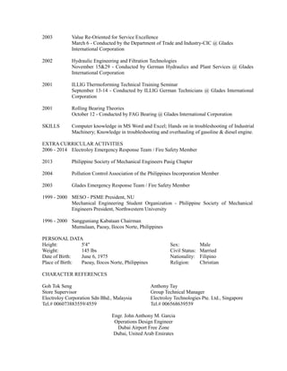 Resume(sherwin) | PDF