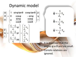 Synthesis of position control of quadrotor | PPTX