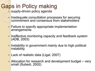 Powerpoint -Policy making in Nepal | PPTX