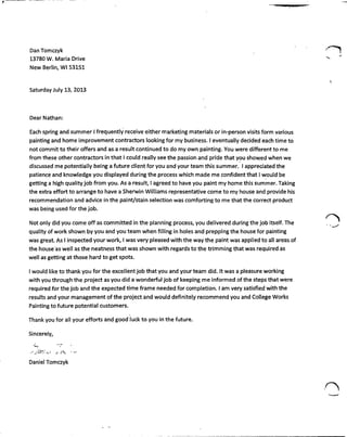 Reference Letters | PDF